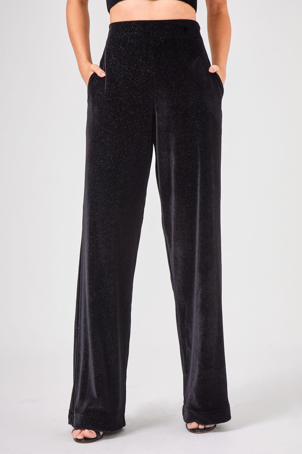 CALÇA VELUDO SHINE - Maria Emília